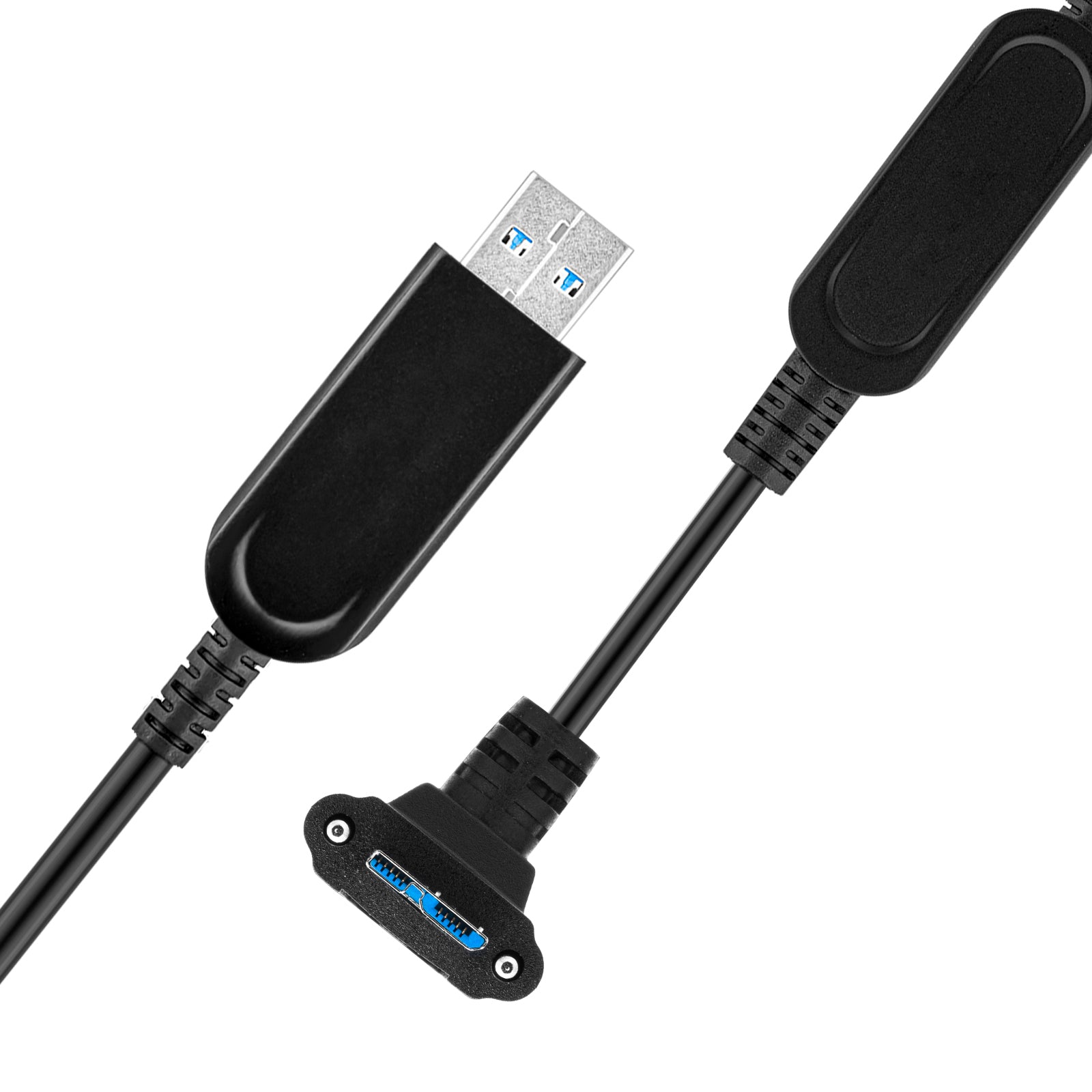 USB 3.2 AM to Mirco B right 10Gbps Active Optical Cable – phoossno